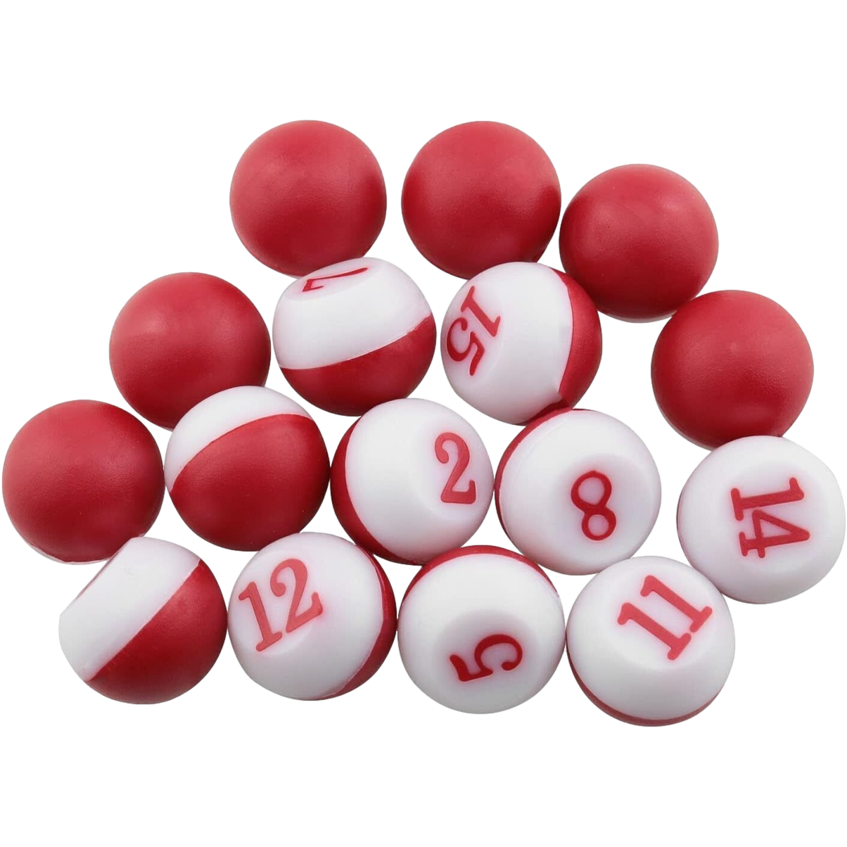 Red & White Tally Balls - A.E. Schmidt Shop