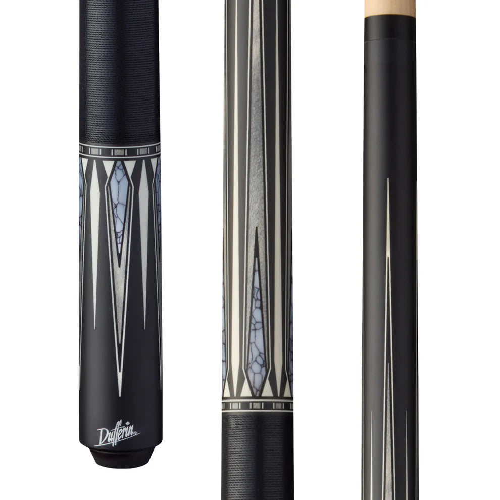 Dufferin Classic Noir Cue with Linen Wrap - A.E. Schmidt Shop
