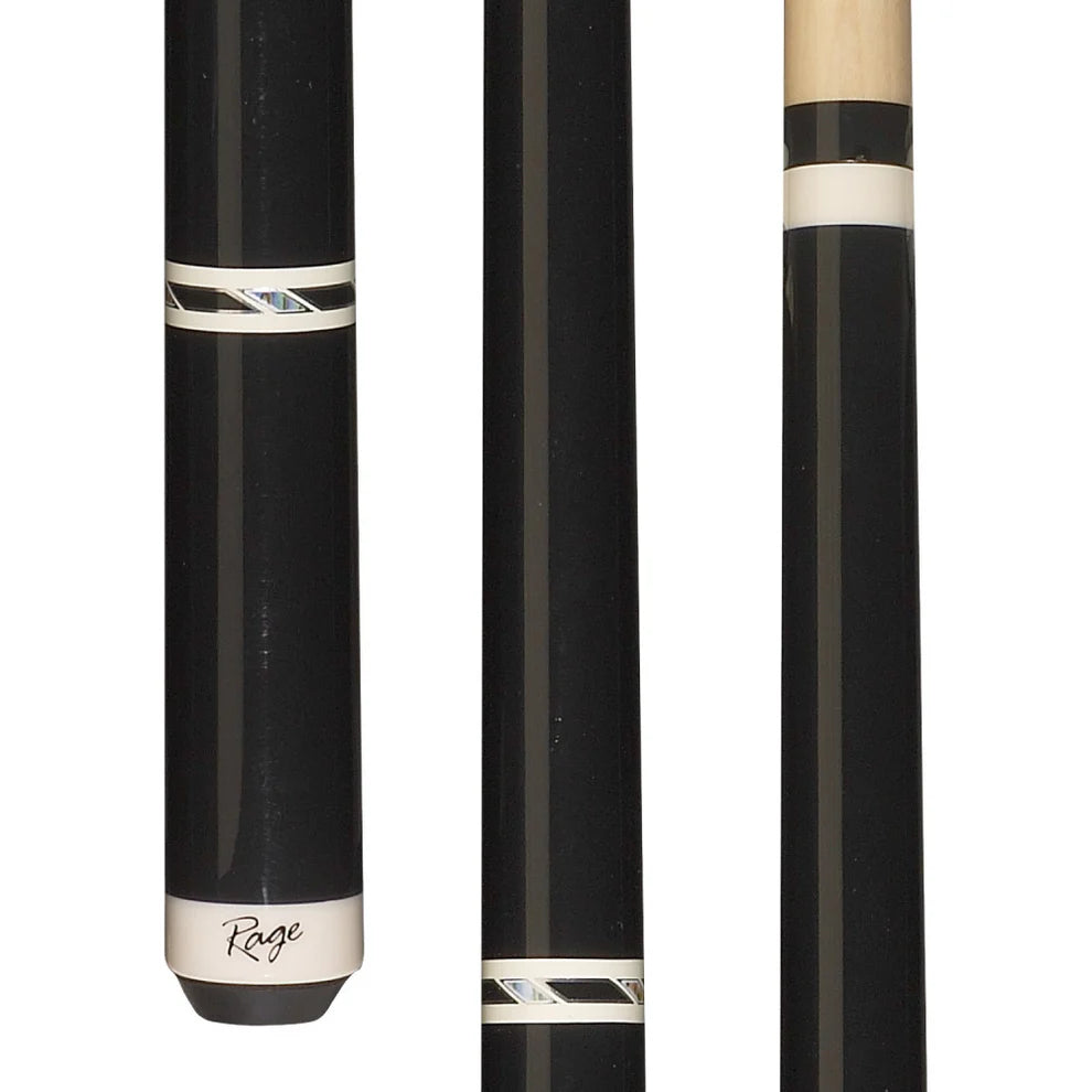 Rage Metallic Black Night Wrapless Cue - A.E. Schmidt Shop
