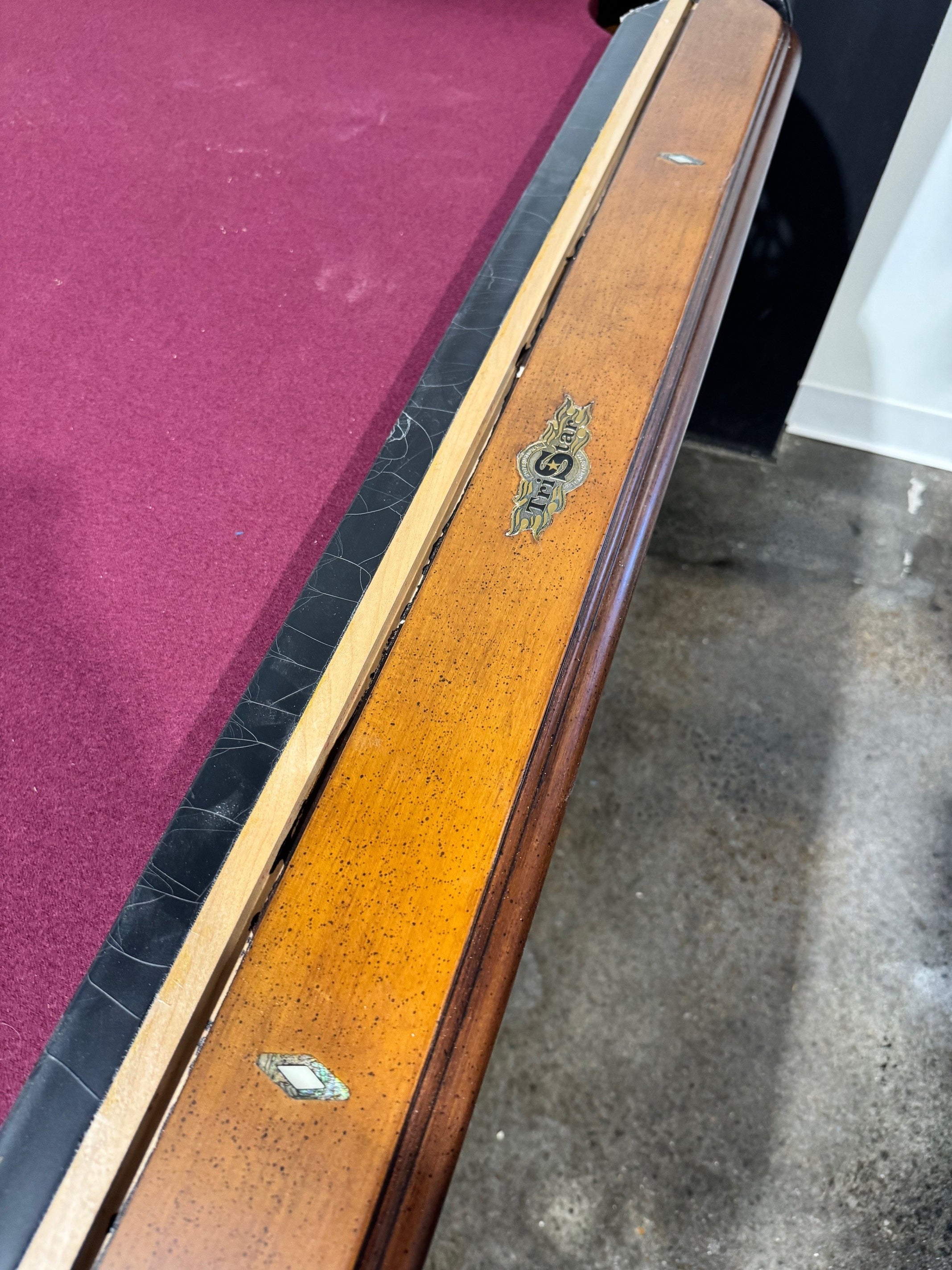 8ft Tri-Star Pool Table *Floor Sample* - A.E. Schmidt Shop
