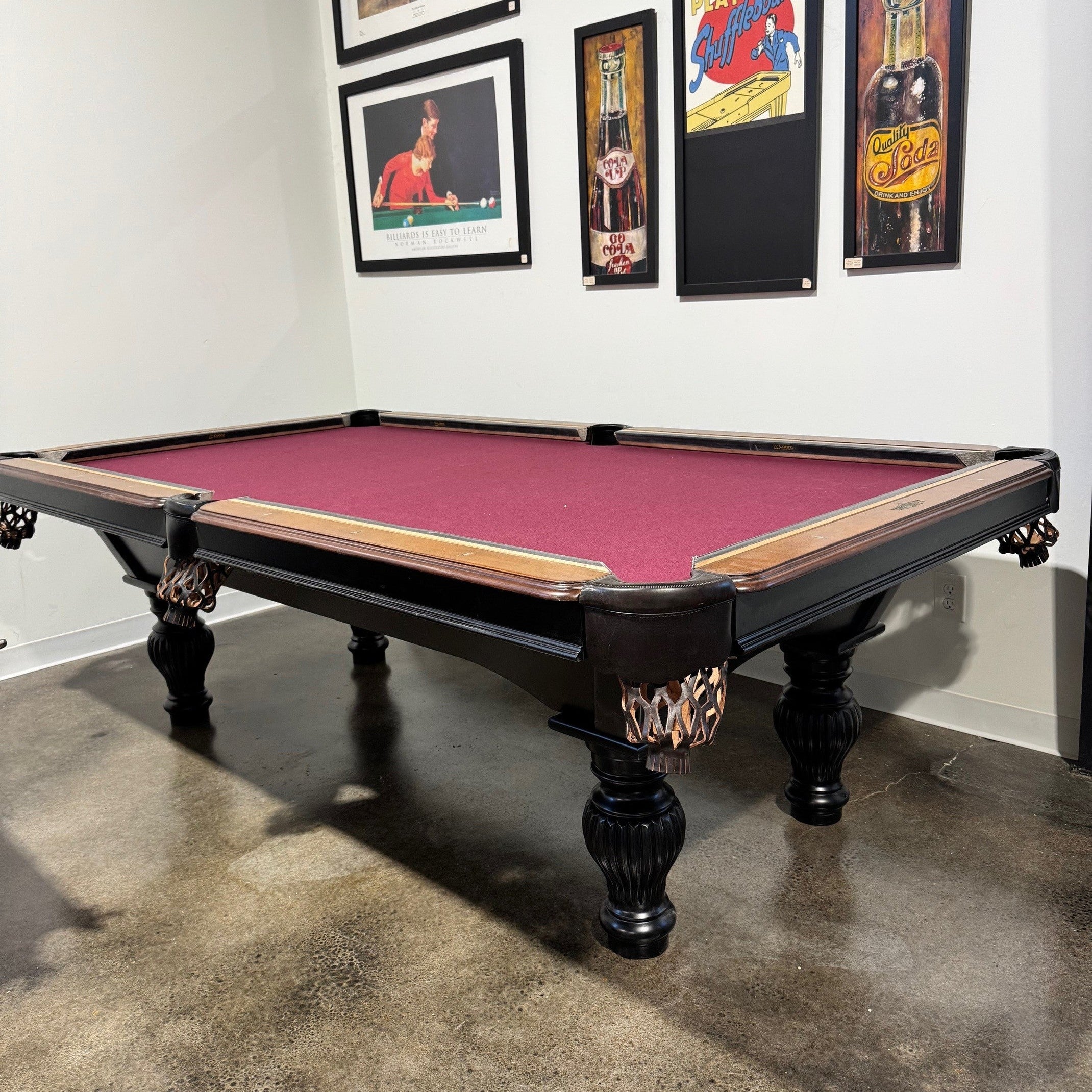 8ft Tri-Star Pool Table *Floor Sample* - A.E. Schmidt Shop