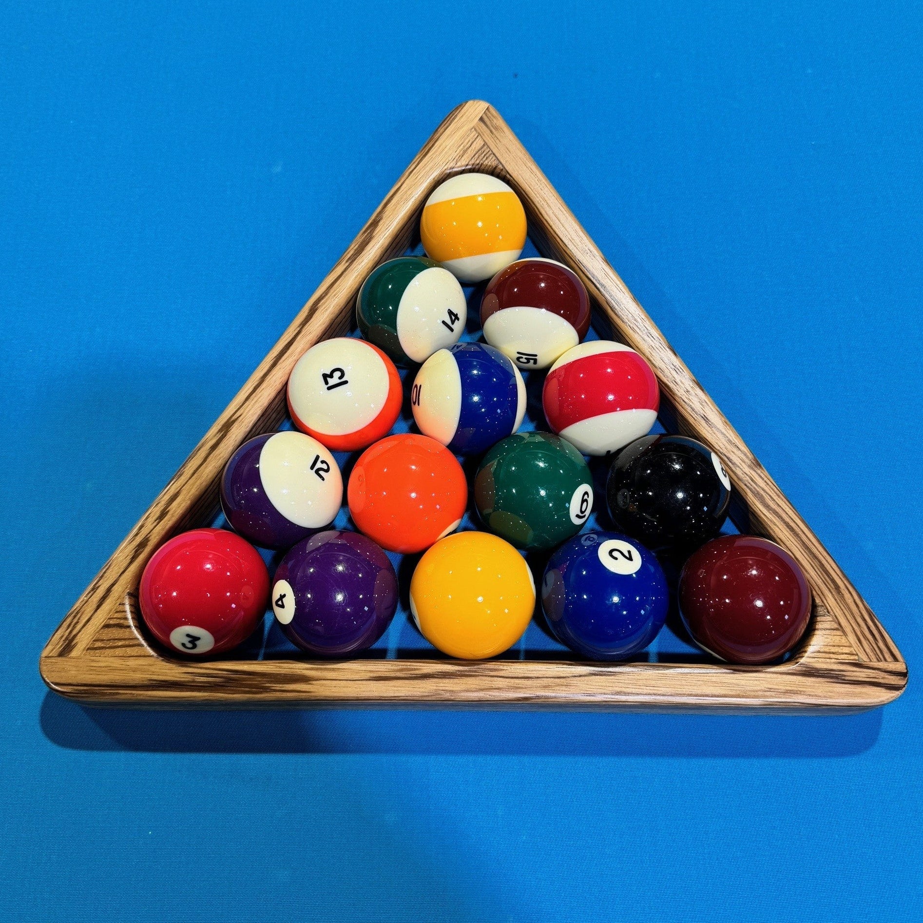 Solid Zebrawood Triangle - A.E. Schmidt Shop