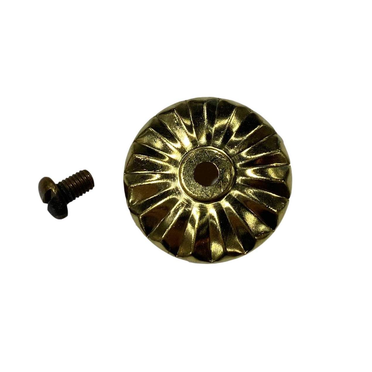 Brass Rail Cap - A.E. Schmidt Shop